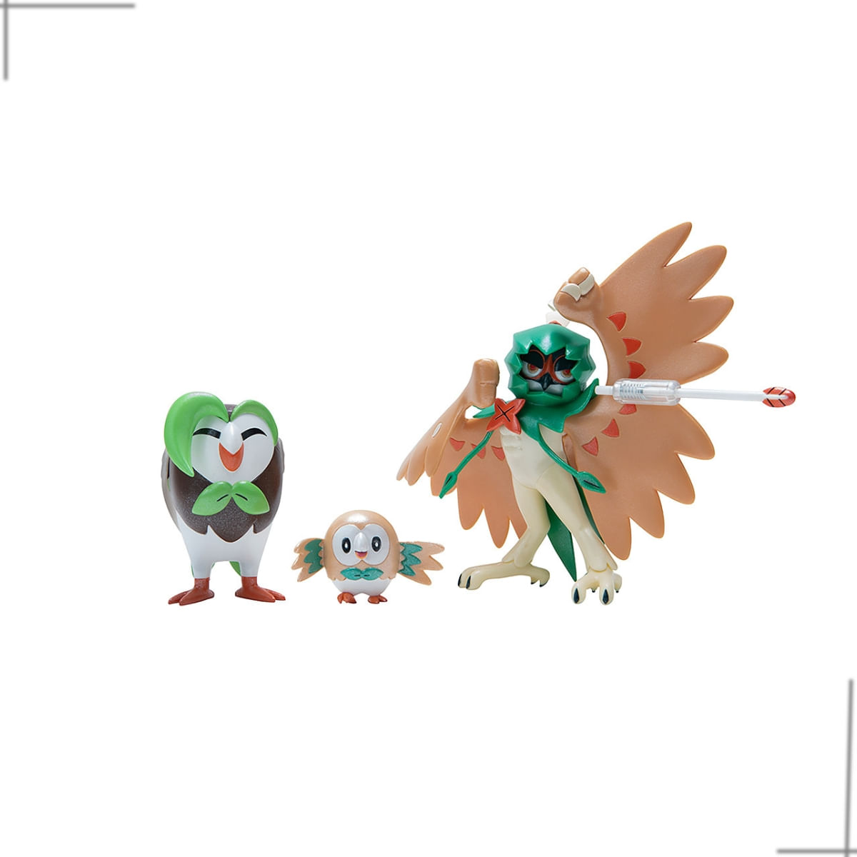 Pokemon - Pack de Evolução - Rowlet, Dartrix e Decidueye - Ri Happy