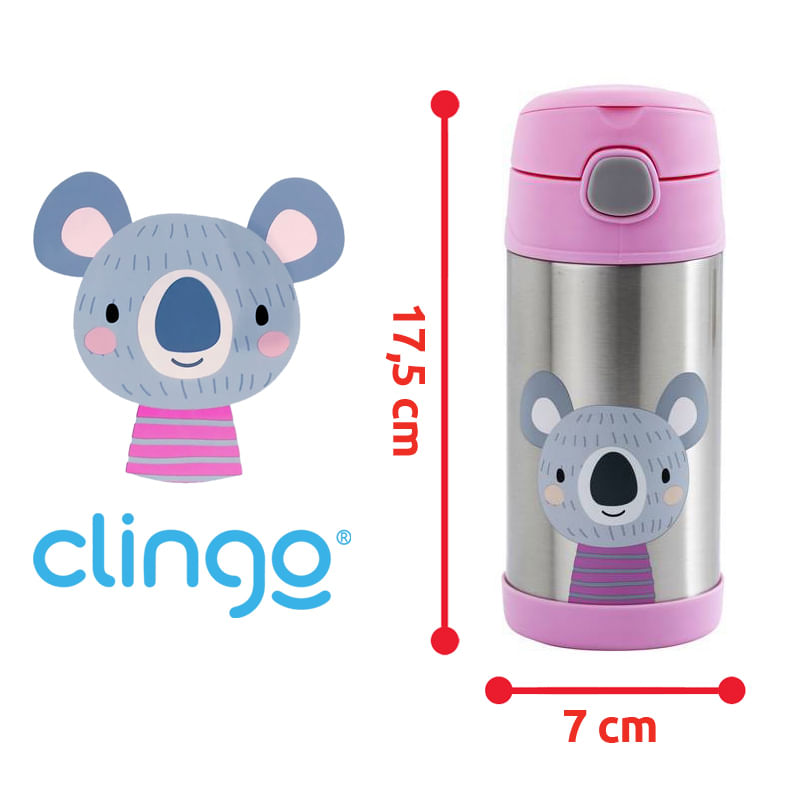 GARRAFA TÉRMICA COALA - CLINGO - Ri Happy