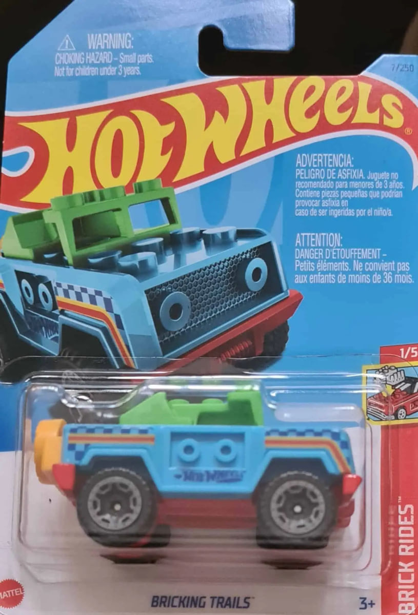 Hot Wheels Brick Rides - Bricking Trails