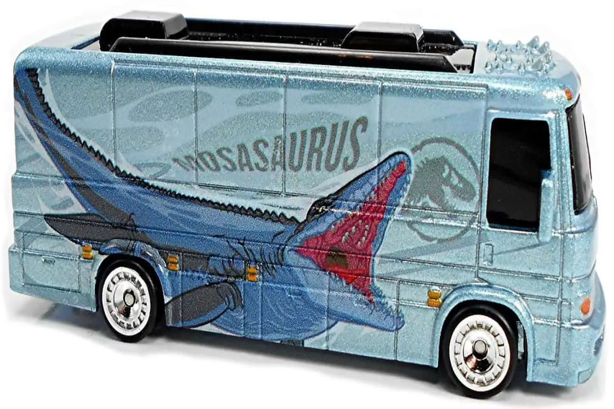 Hot Wheels Pop Culture Jurassic World - HW Tours Bus - Ri Happy