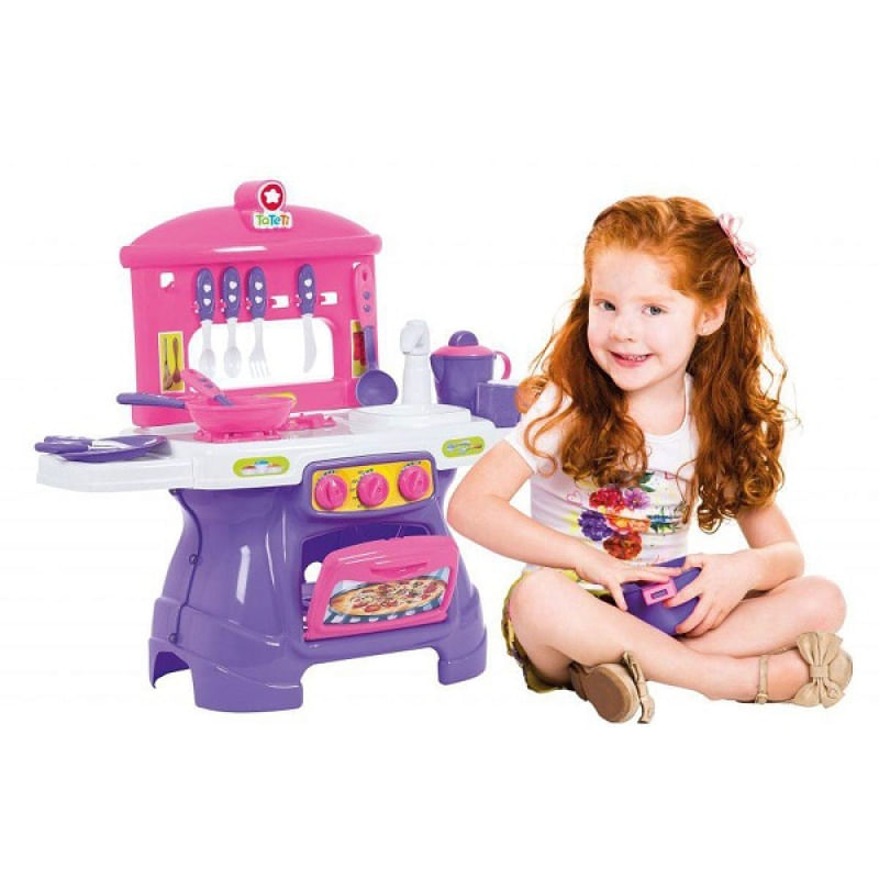 Cozinha Mini Chef Rosa com Água - TaTeTi 0317