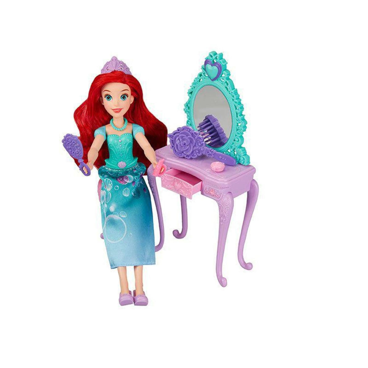 Disney Princess Penteadeira Real da Ariel - Hasbro E2912 - Ri Happy