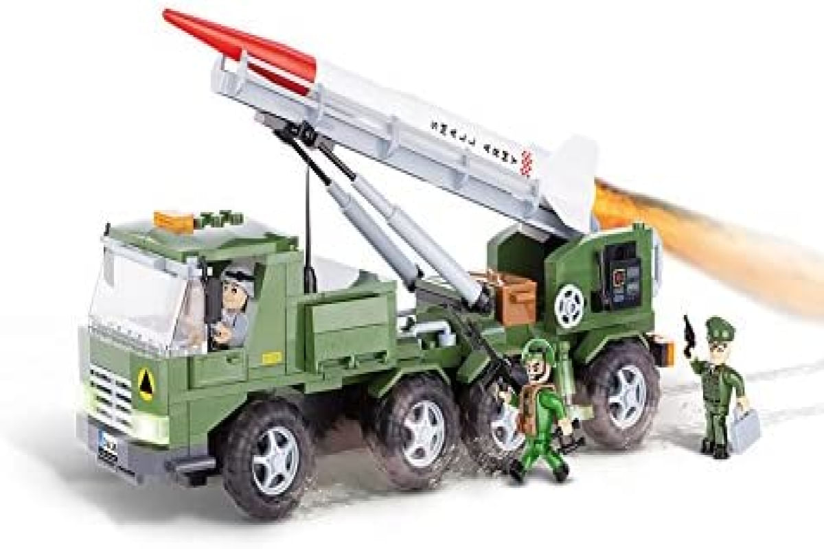 Blocos Para Montar Lançamento De Míssil - Cobi 2364 - Ri Happy