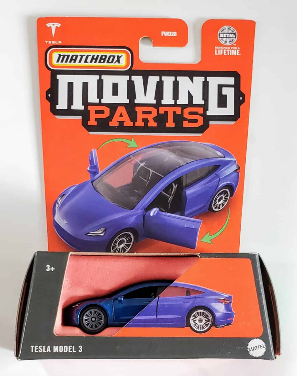 Matchbox Moving Parts - Tesla Model 3 - Ri Happy