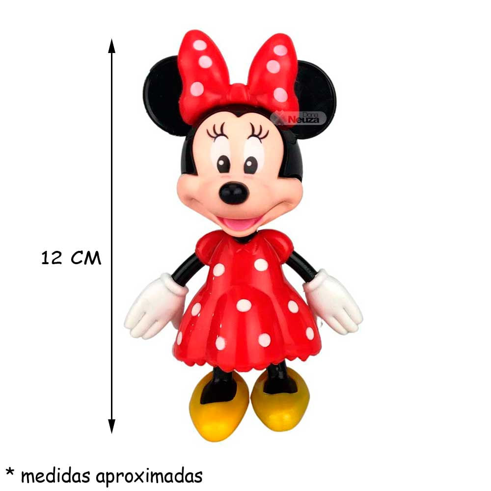 Boneca Minnie Com Acessórios Original Disney Elka Turma do Mickey ...
