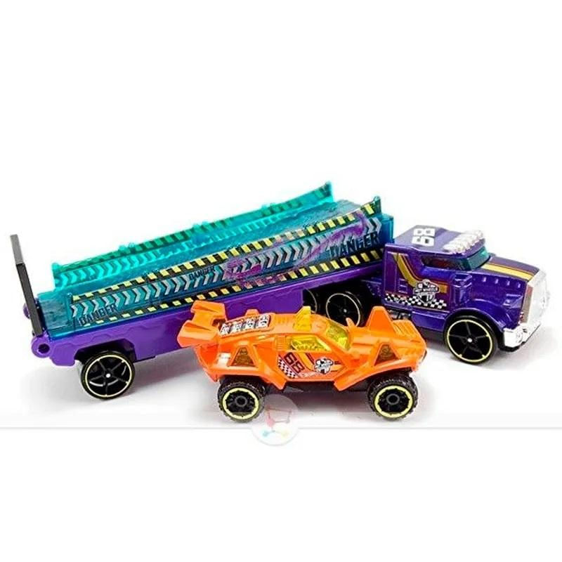 Caminhão Hot Wheels 1:64 Super Rigs Rumble Road-BDW51-Mattel - Ri Happy
