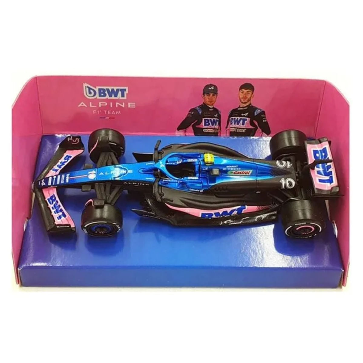 Miniatura Fórmula 1 Renault Alpine A523 31 E. Ocon 1/43 Burago 38073 ...