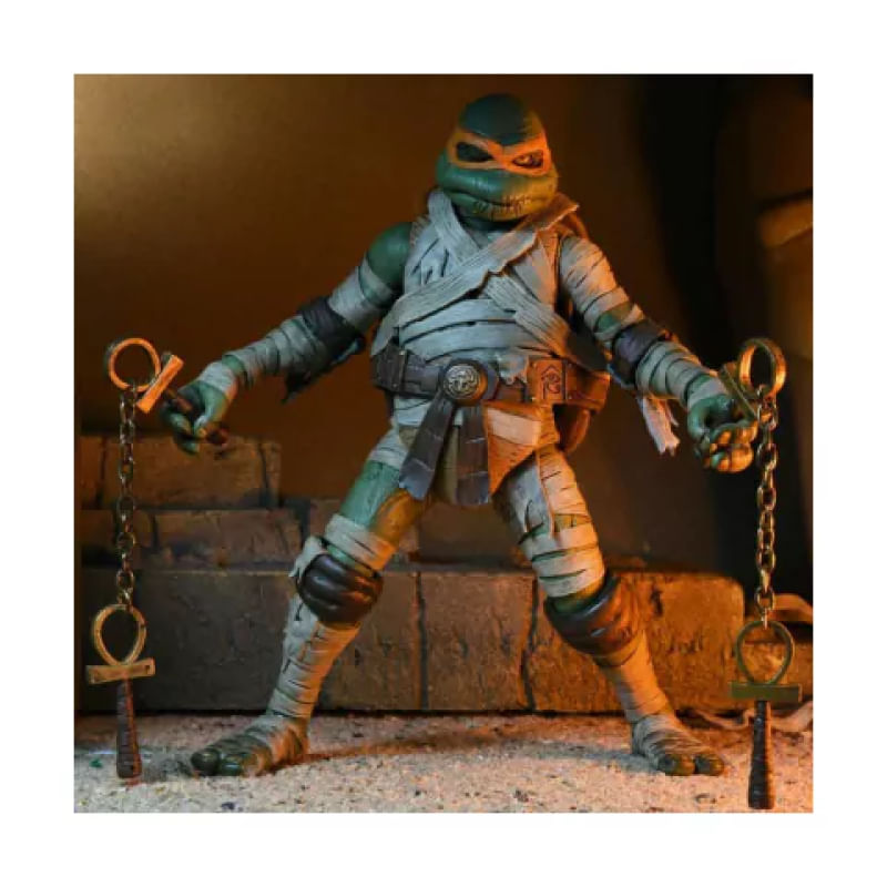 Michelangelo Mummy Universal Monsters Vs Tmnt 7scale Neca
