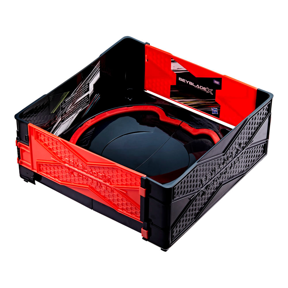 Confira Beyblade X Arena Beystadium Fechar e Levar - Hasbro - Rihappy ...