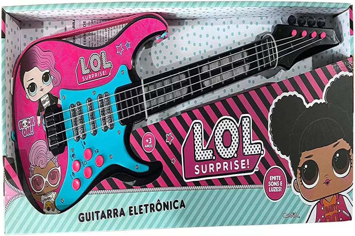 INSTRUMENTO MUSICAL - GUITARRA LOL - CANDIDE - Ri Happy