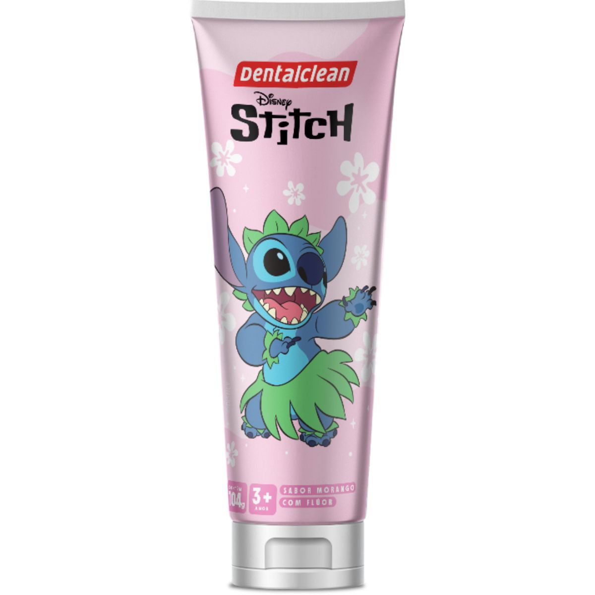 GEL DENTAL INFANTIL STITCH SABOR MORANGO 104G - DENTALCLEAN - Ri Happy