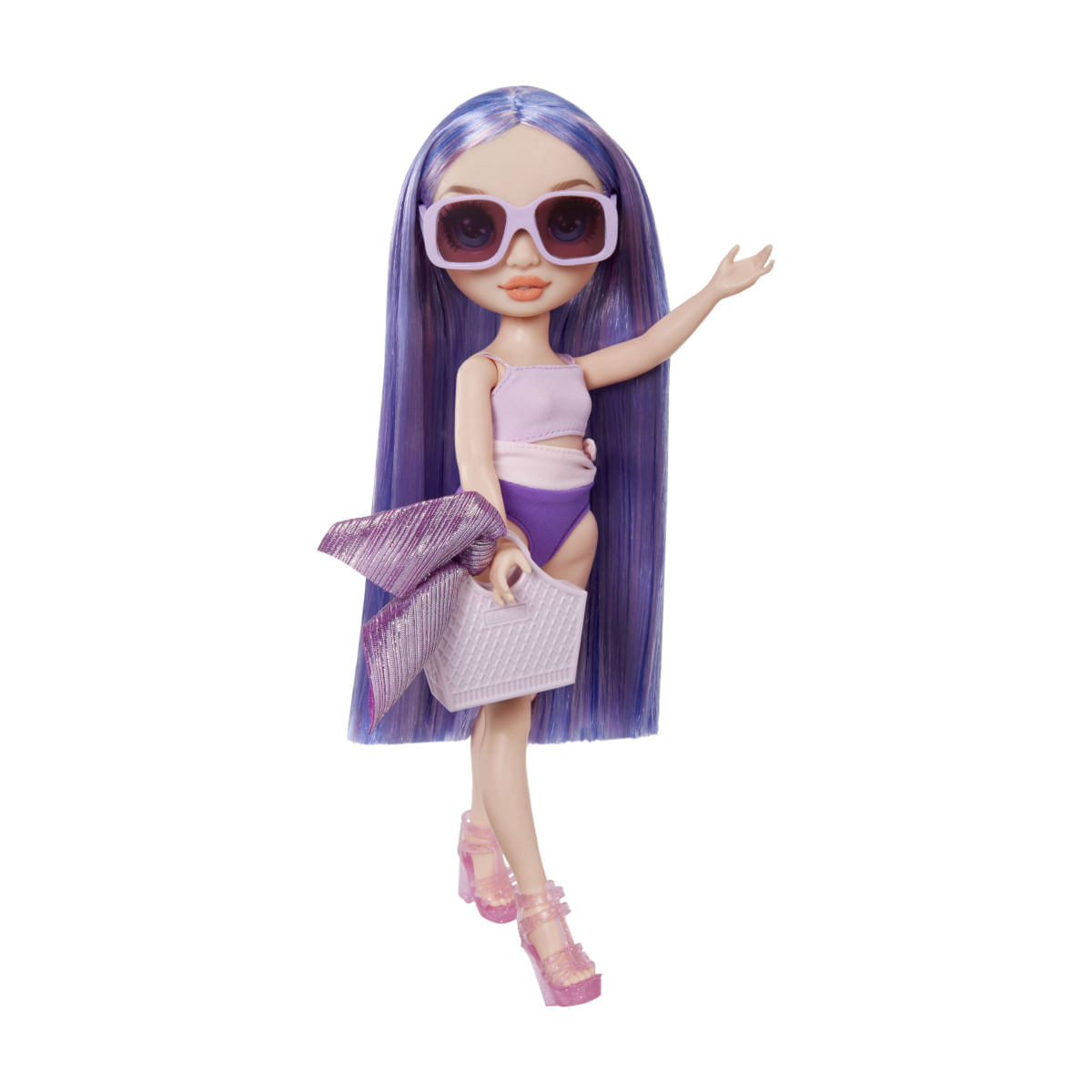 Rainbow High Swim E Style - Violet 27cm (Roxo) - Ri Happy