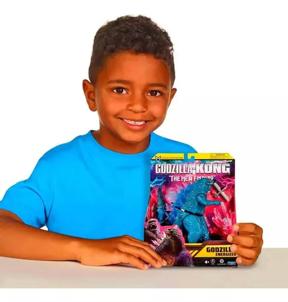 Godzilla Energizada Articulado Godzilla X Kong - Sunny 4670 - Ri Happy