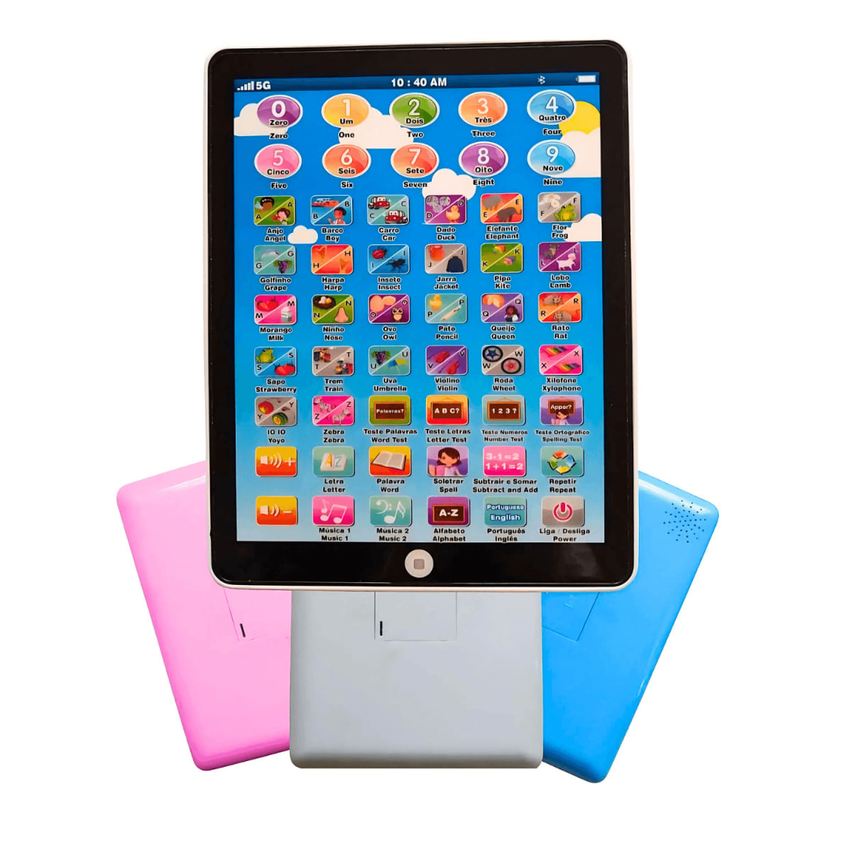 Tablet interativo Bilingue - Toy king - Ri Happy