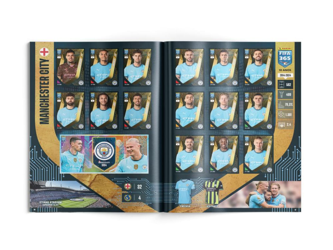 FIFA 365 2025 - Álbum Capa Cartão - Ri Happy