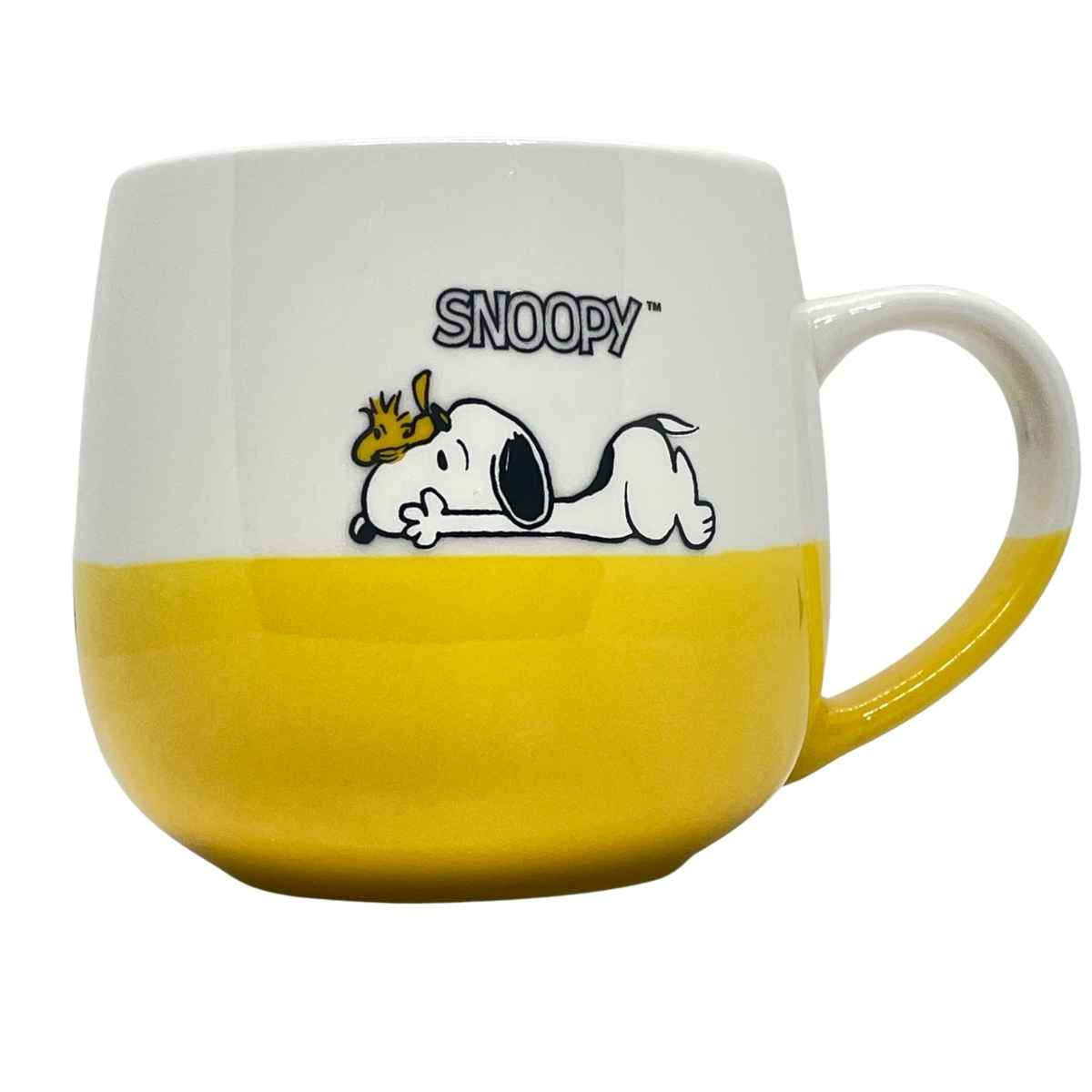 Caneca Maggie Snoopy Peanuts Em Cerâmica 400mL Original, Zona Criativa, Xícara De Café Chá