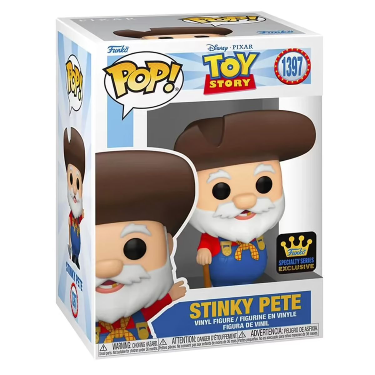 Pop Toy Story Stinky Pete 1397 Funko 74592 - PBKIDS Brinquedos