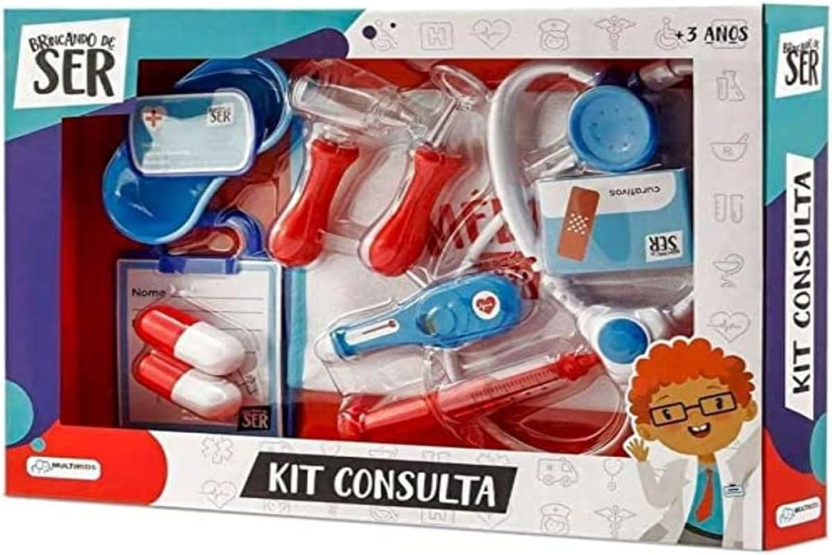 BRINCANDO DE SER - KIT CONSULTA - MULTILASER - Ri Happy