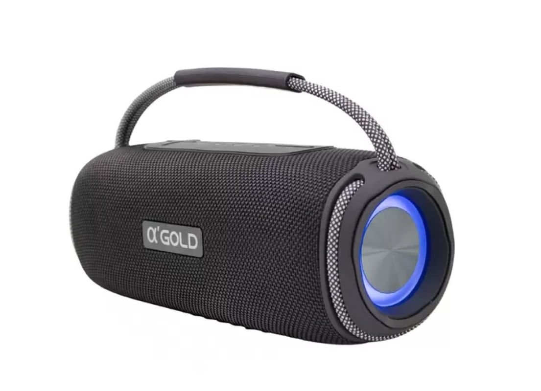 Caixa som Bluetooth alto falante duplo 2.0 60W Stéreo SM-15 - Ri Happy