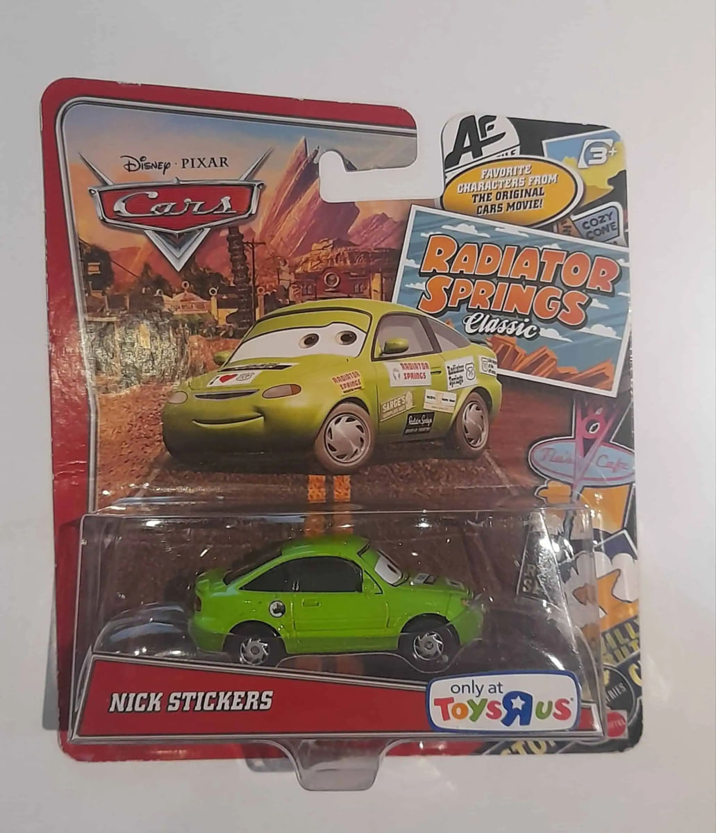 Disney Pixar Cars - Nick Sticker - Ri Happy