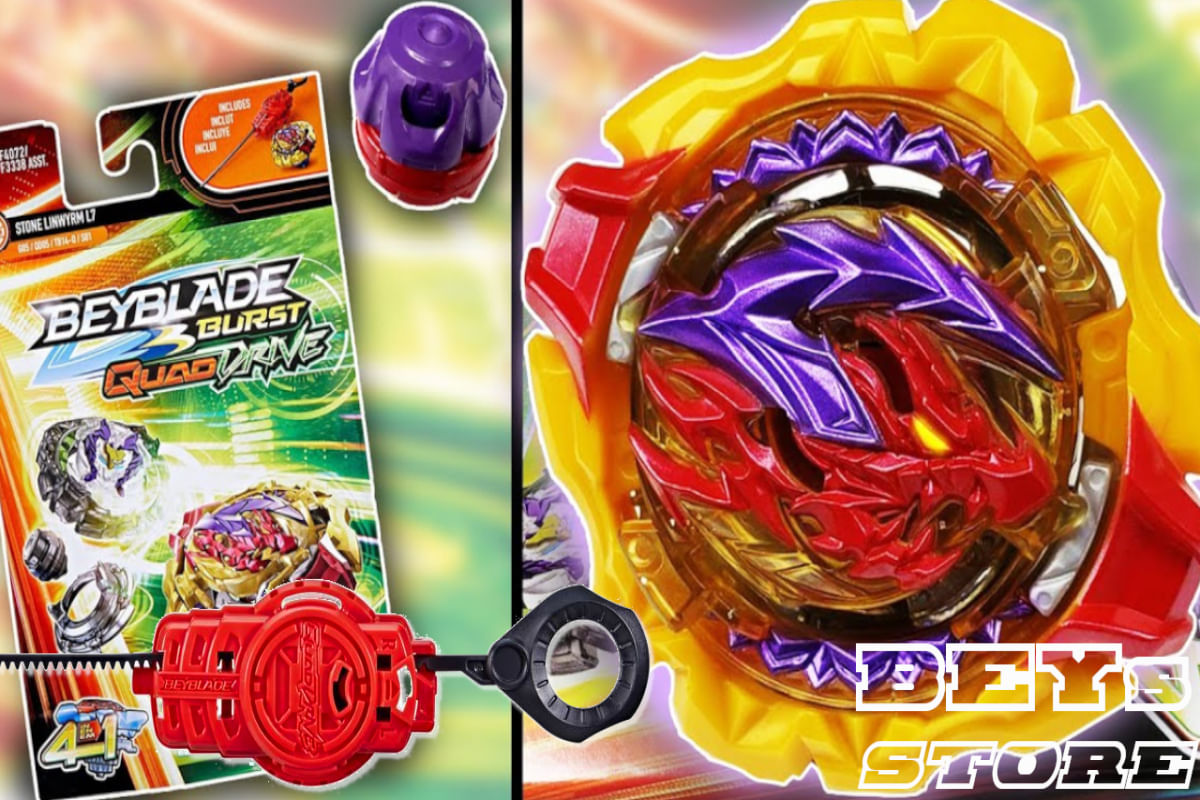 Beyblade Quad Drive Stone Linwyrm L7 Hasbro