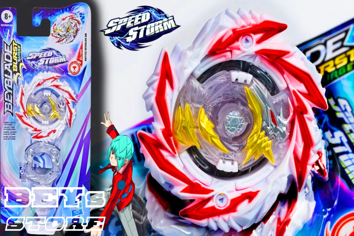 Beyblade Burst Surge Speedstorm Abyss Devolos - Hasbro