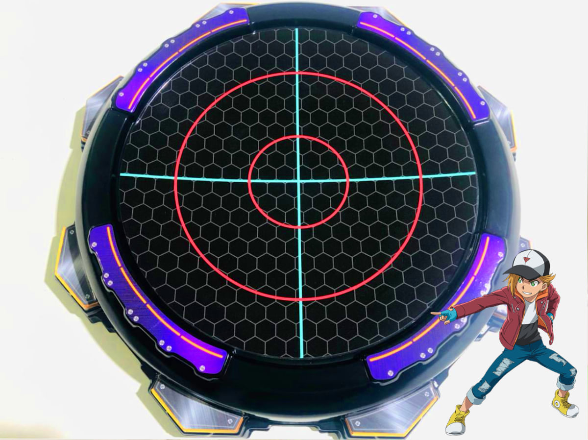 Arena de Batalha beyblade BeyStadium Turbo - Kit Lopez