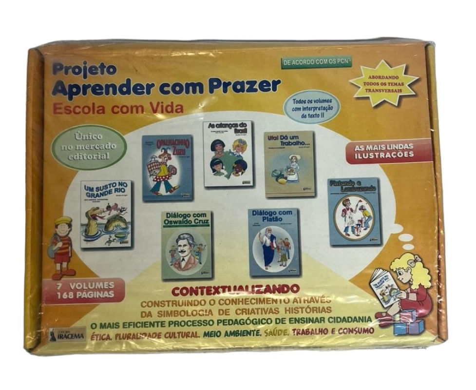 BOX Projeto Aprender com Prazer - Ri Happy