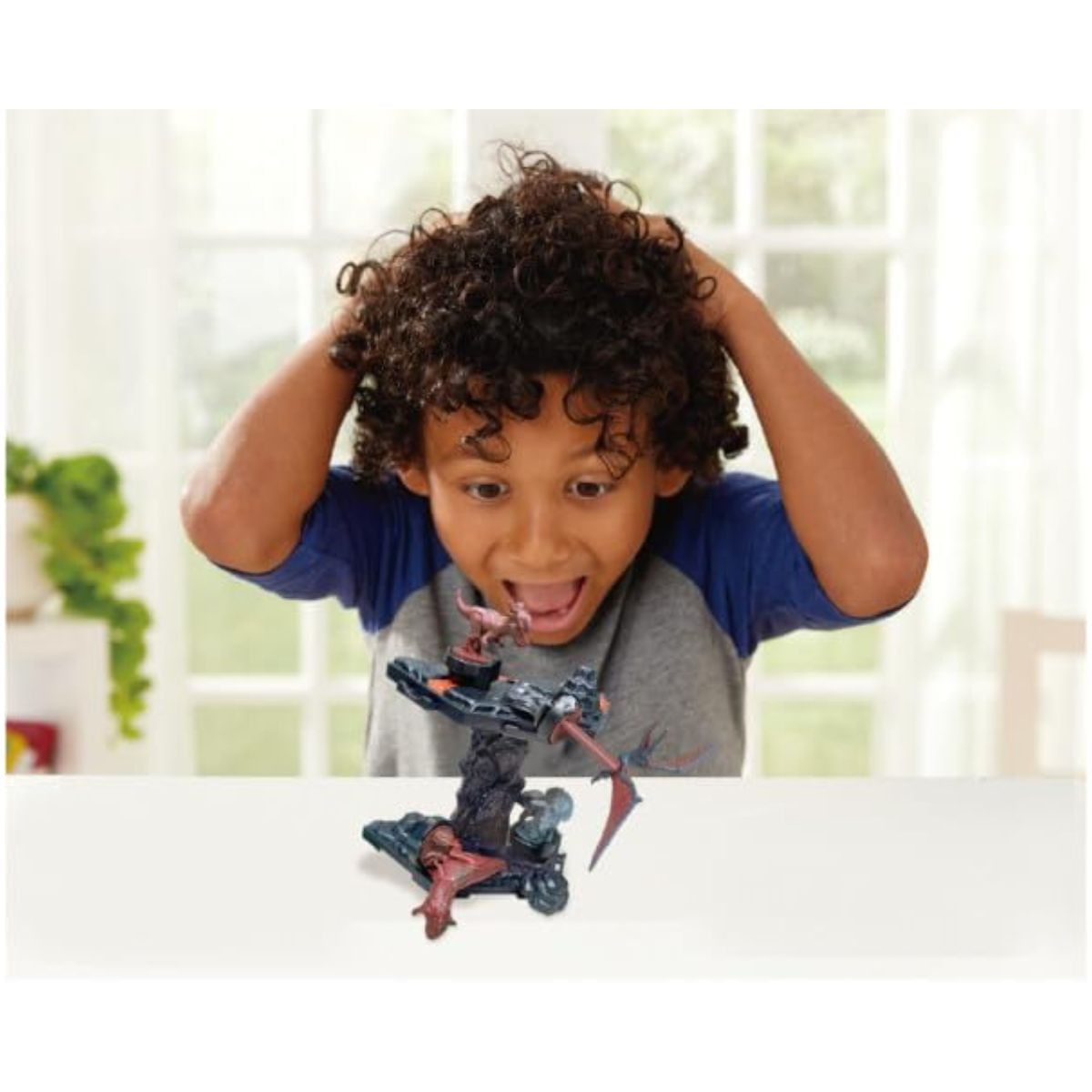 Jogo Jurassic World Volcano Quake Epoch 7512 - PBKIDS Brinquedos