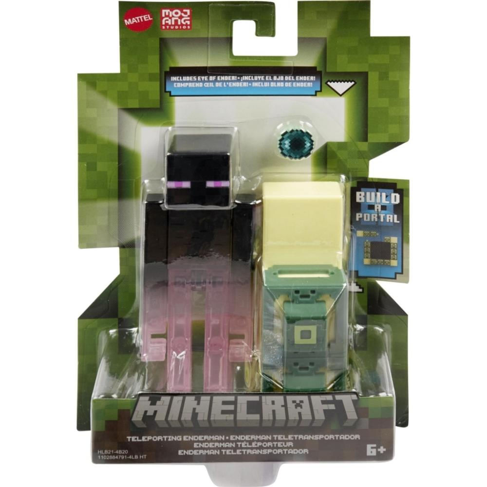 Enderman Mini Boneco Minecraft - Mattel GTP08-HLB21
