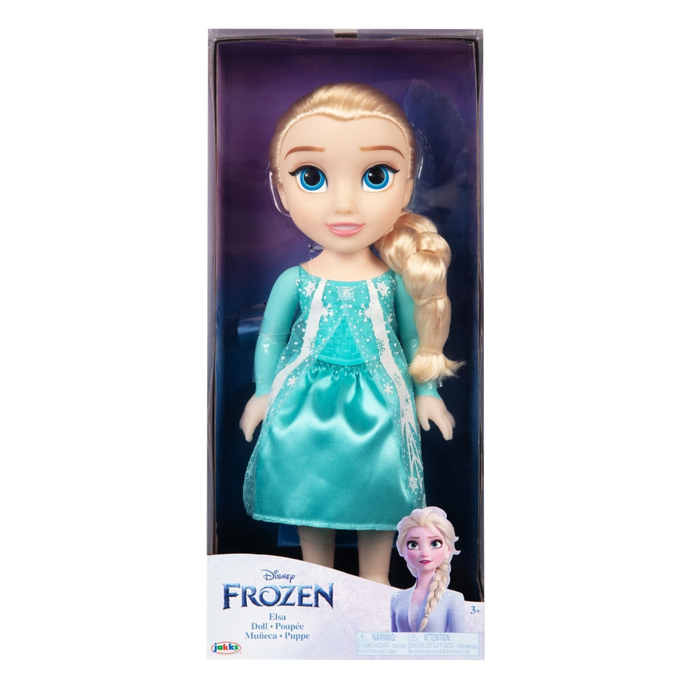 Confira Boneca Articulada - Elsa - Toddler - Frozen - Multikids ...