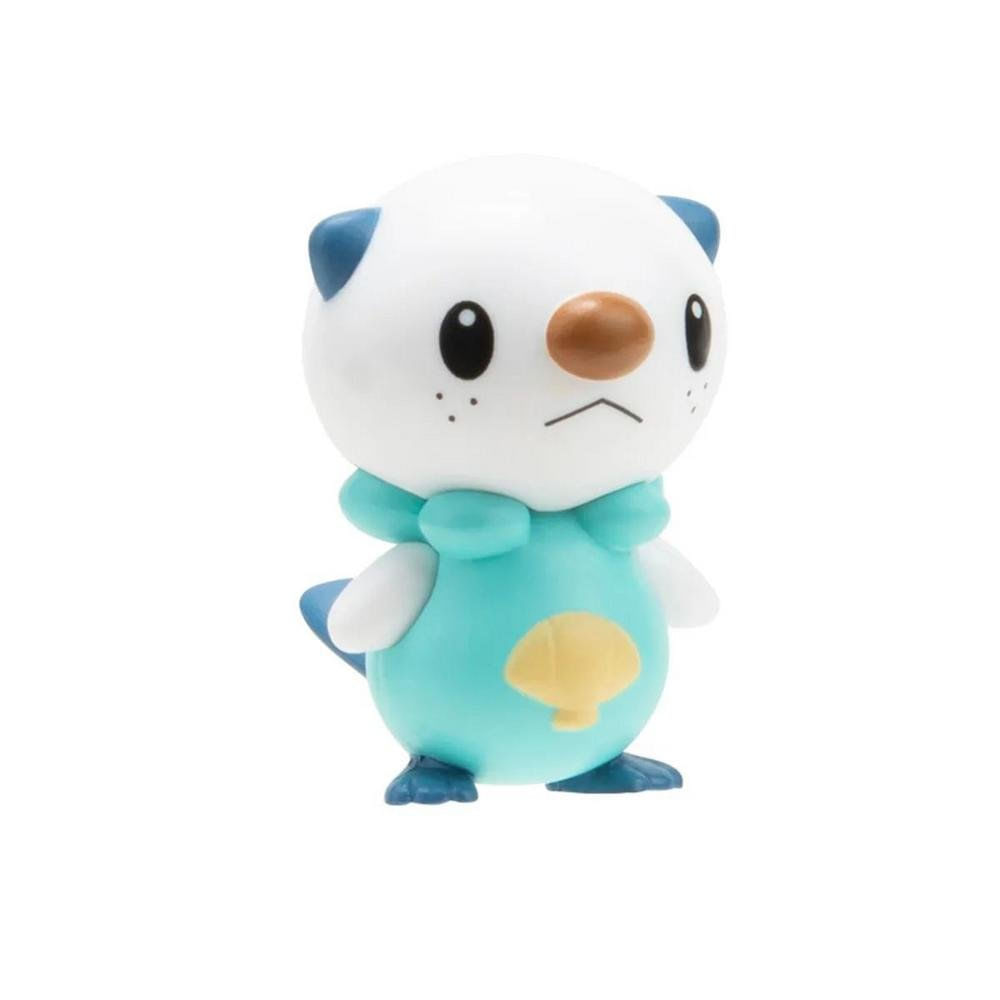 Pokemon 2 Figuras De Acao Oshawott + Applin Sunny - Ri Happy