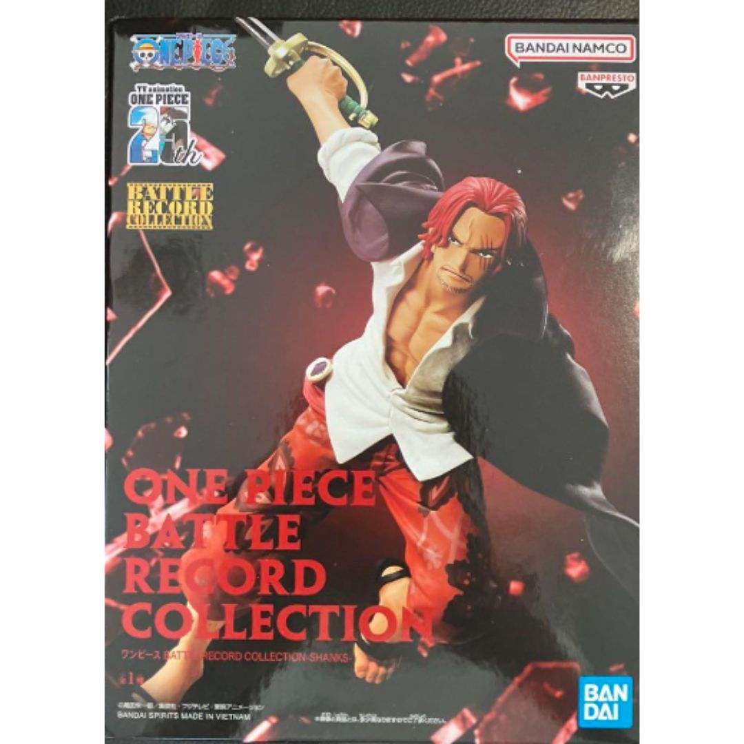 Shanks Battle Record Collection One Piece Bandai Banpresto - Ri Happy