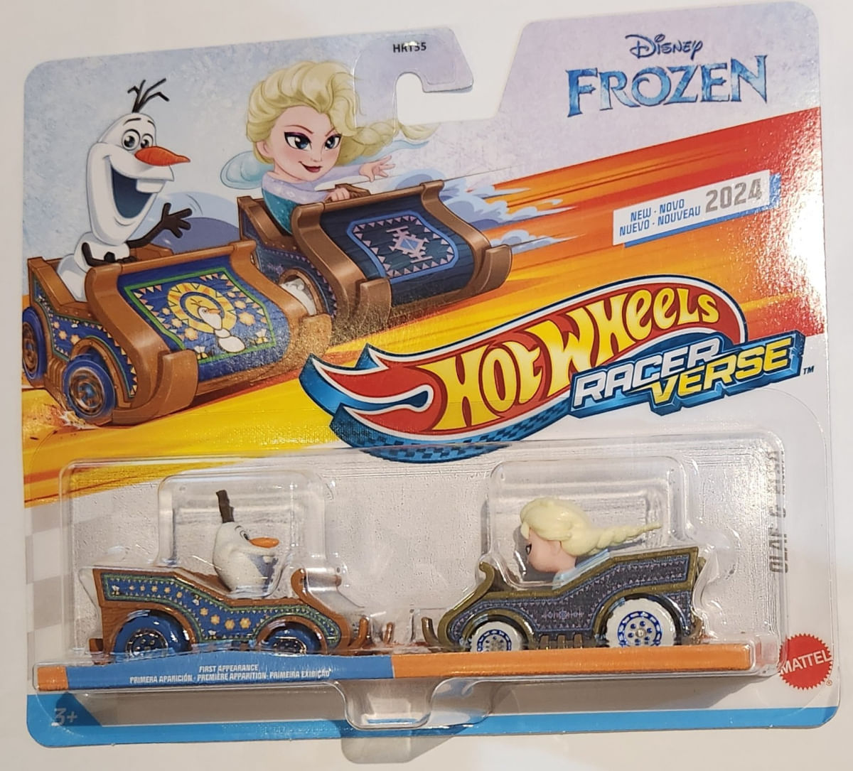 Hot Wheels Racer Verse - Olaf e Elsa - Ri Happy