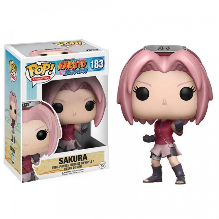 Boneco Naruto Shippuden Funko Pop Sakura Haruno 183 - Ri Happy