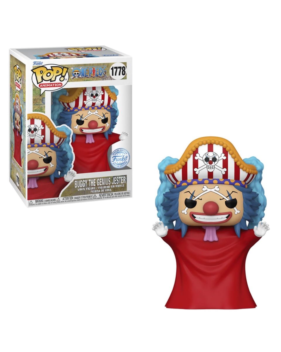 Funko Pop One Piece Buggy The Genius Jester Original