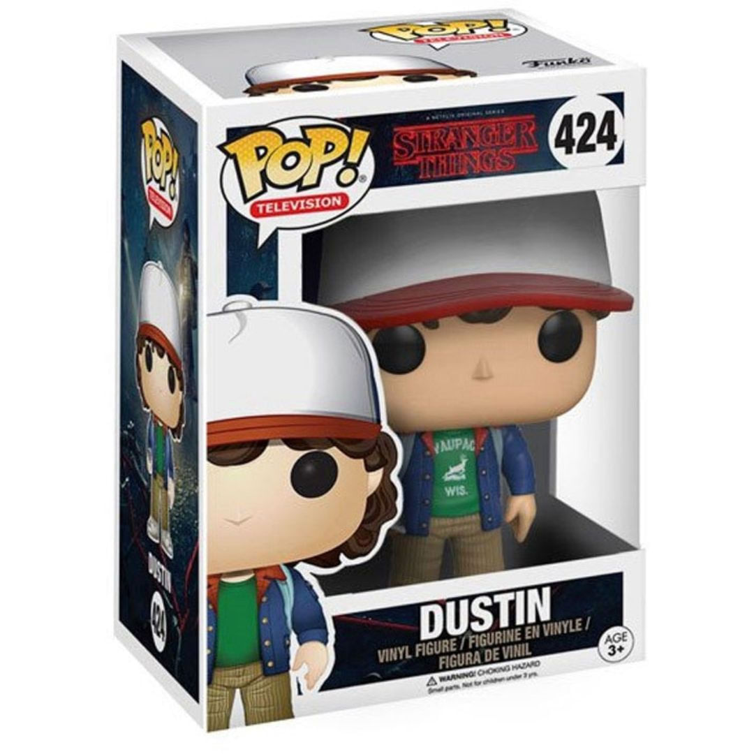 Funko Pop Stranger Things Dustin Original Novo
