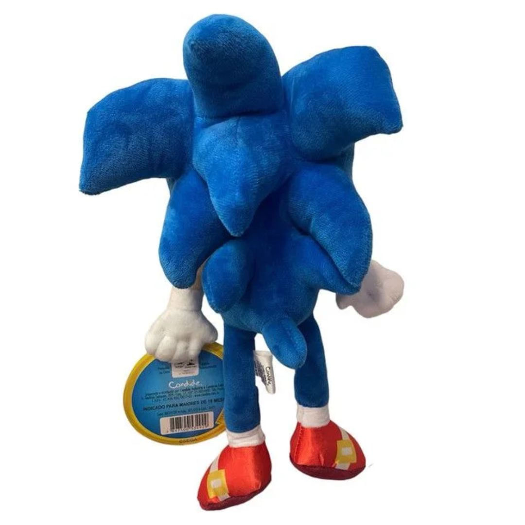 Pelucia Sonic The Hedgehog 30cm Candide 3492 - Ri Happy