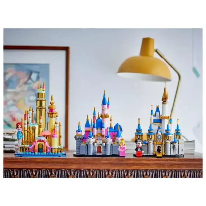 Lego Disney 528 Peças Mini Castelo Da Bela Adormecida - Ri Happy