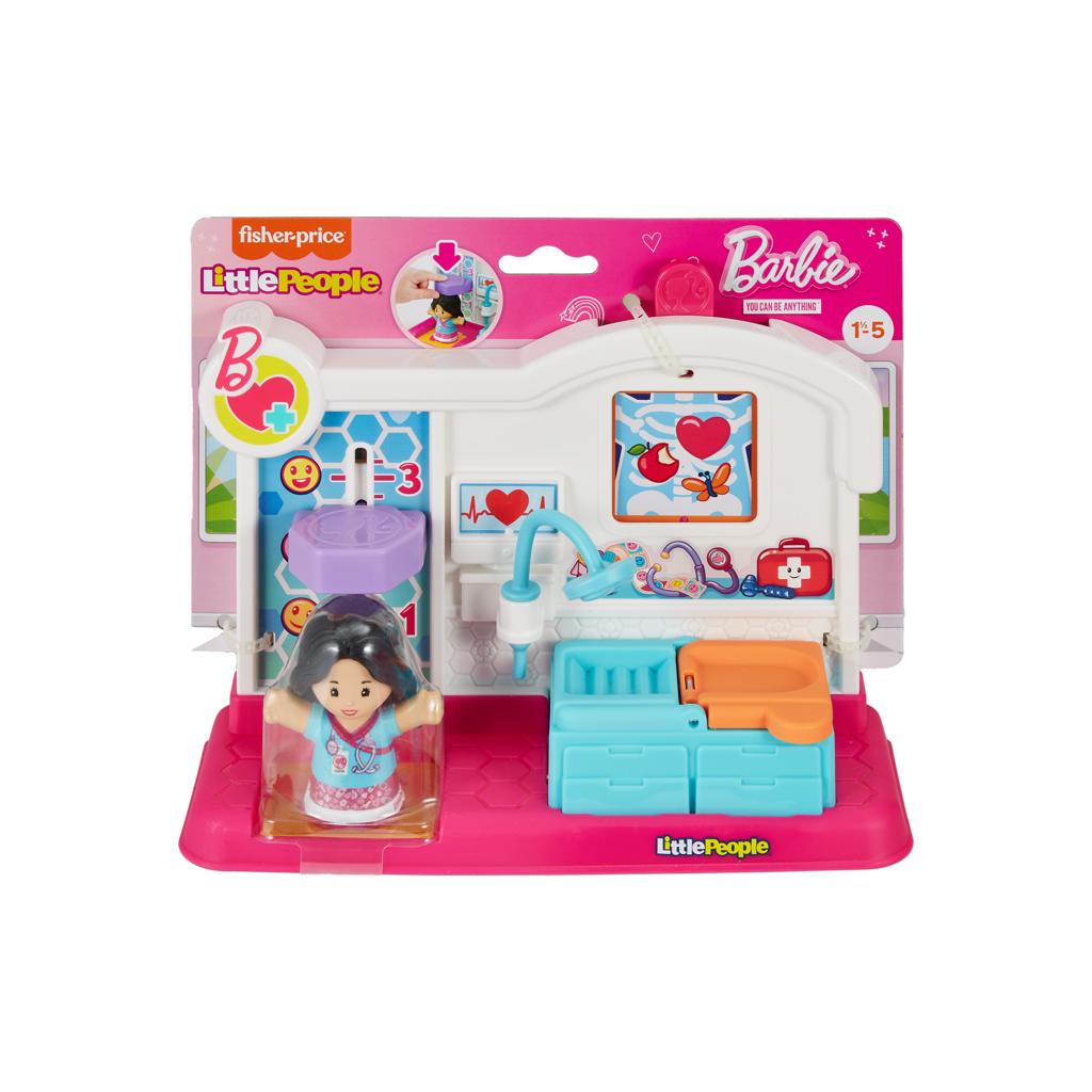 Mini Playset - Barbie - Little People - Sortido - Fisher-Price - Ri Happy