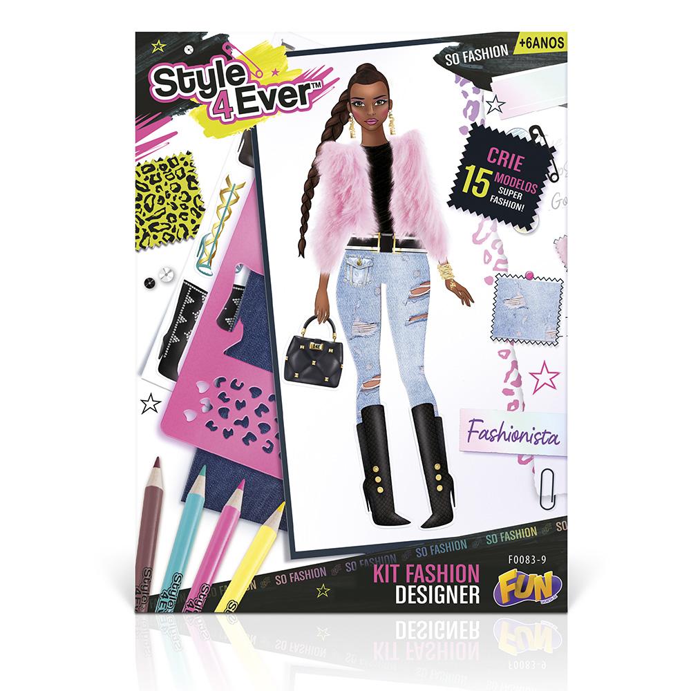 Conjunto de Artes - Style 4 Ever - Designer Fashionista - Sortido - Fun ...