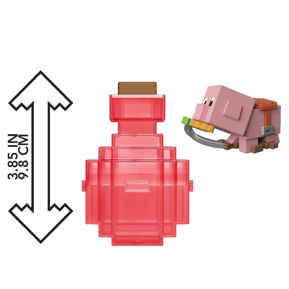 Minecraft Mini Mining Potion Brewing Vermelho - Mattel - Ri Happy