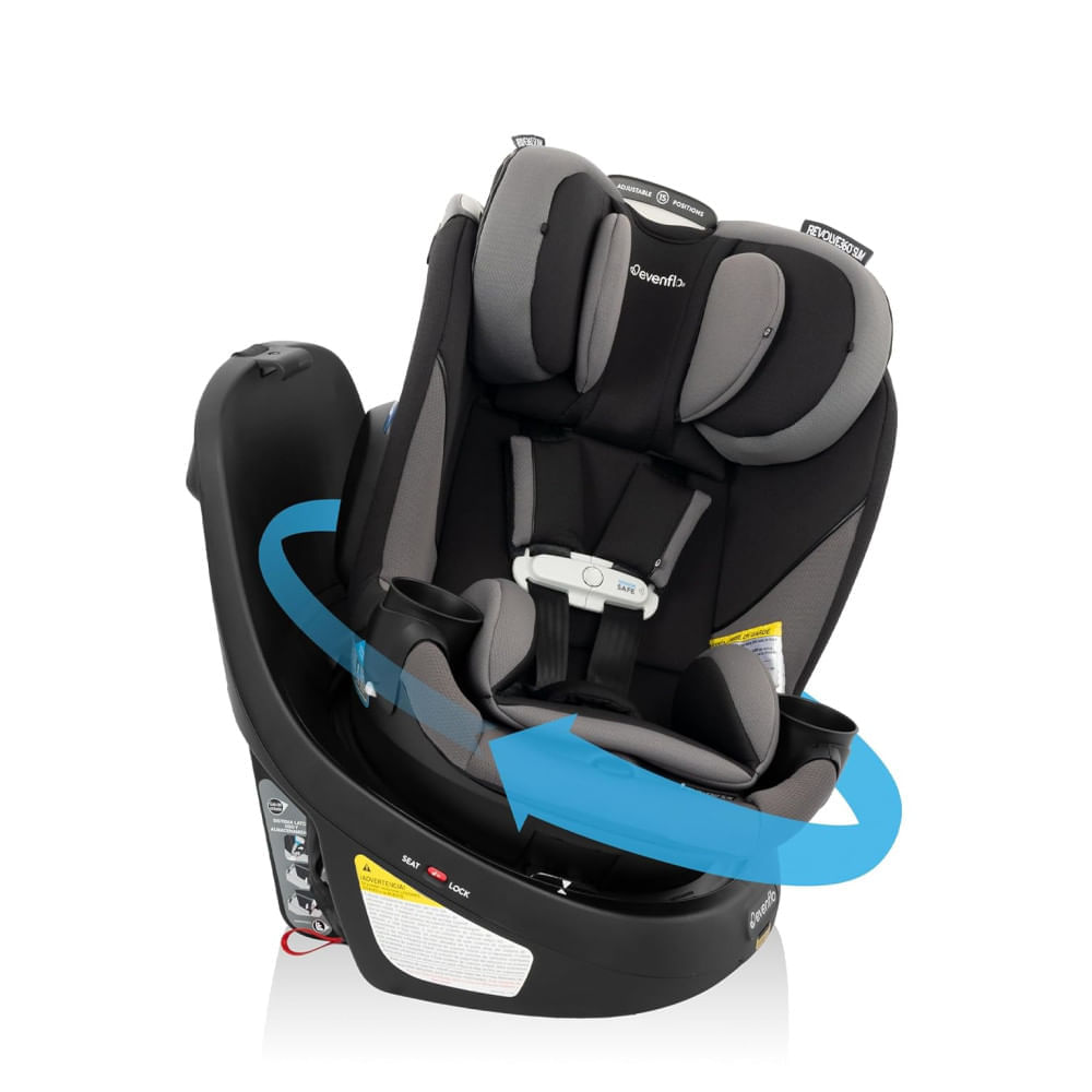 Cadeirinha de Carro Rotativa Evenflo Gold Revolve360 Slim 2 em 1 com ...