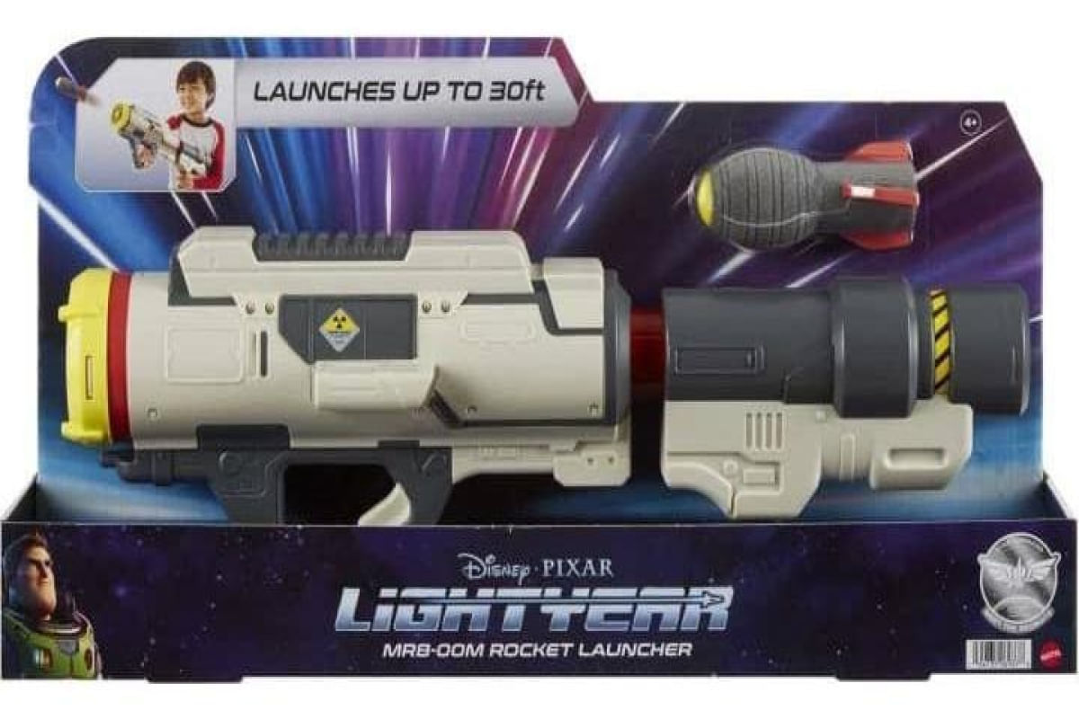 Mattel Disney Pixar Lightyear Mr8-00m Rocket Launcher Mattel - Ri Happy