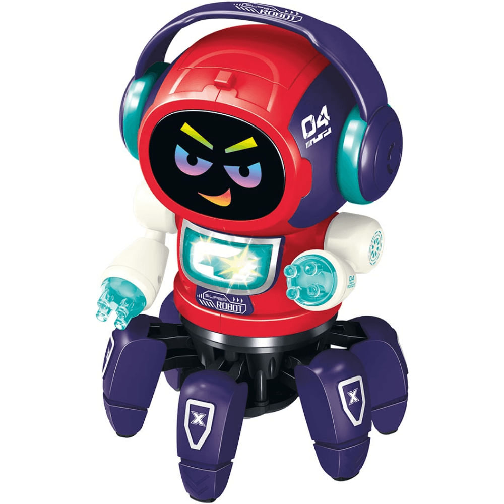 Robô Dançarino DJ - DM Toys - PBKIDS Brinquedos