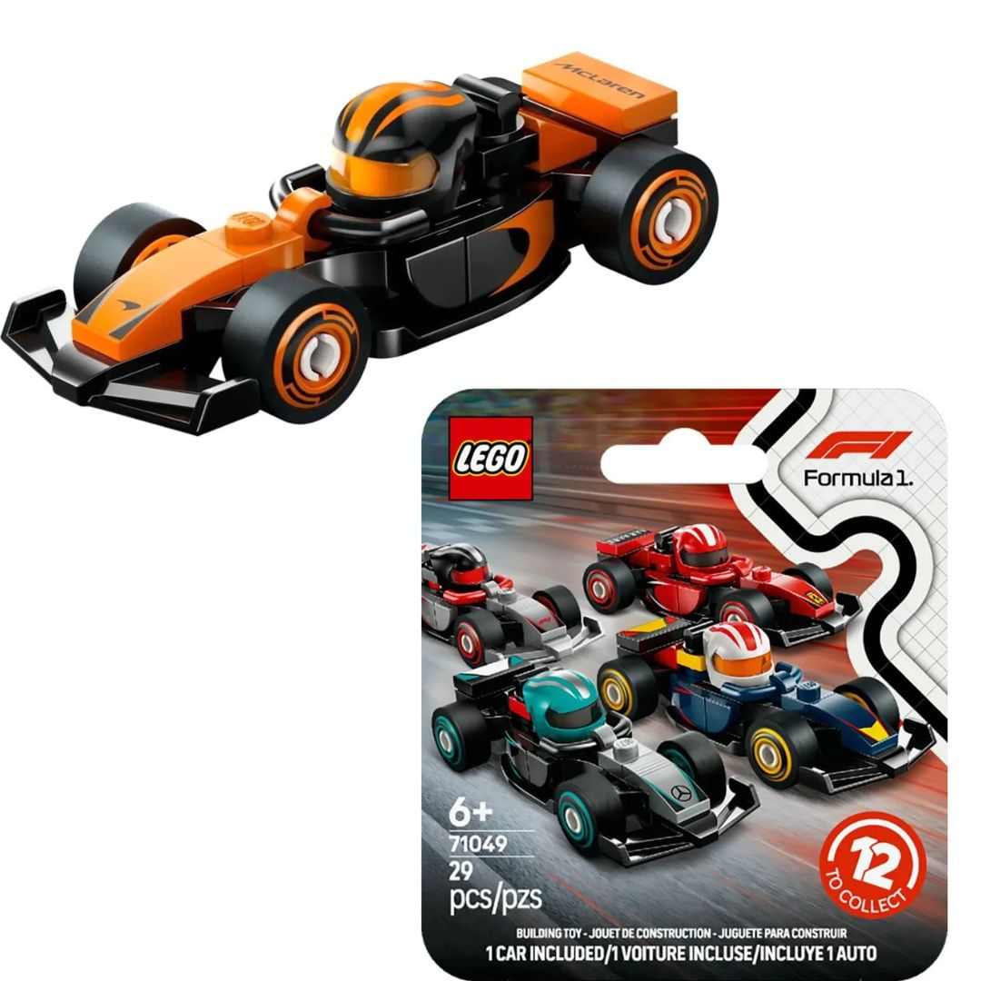 Lego Minifigure F1 Formula 1 McLaren 71049 - Ri Happy