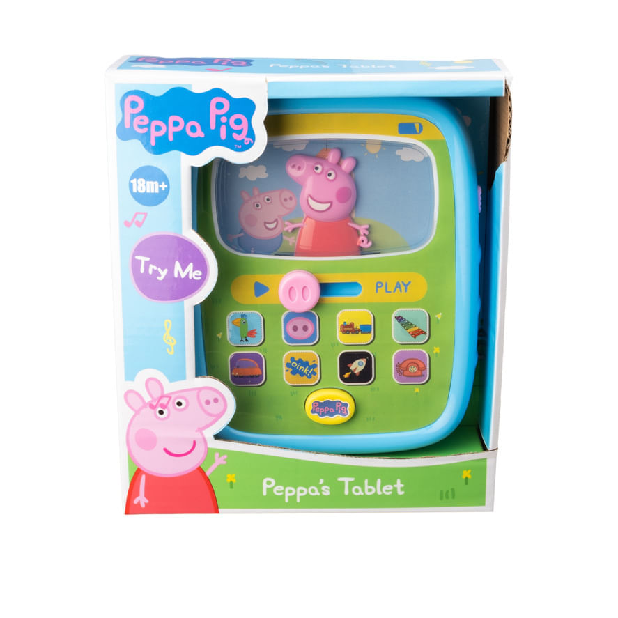 Brinquedo Interativo - Tablet - Peppa Pig - Fun - Ri Happy