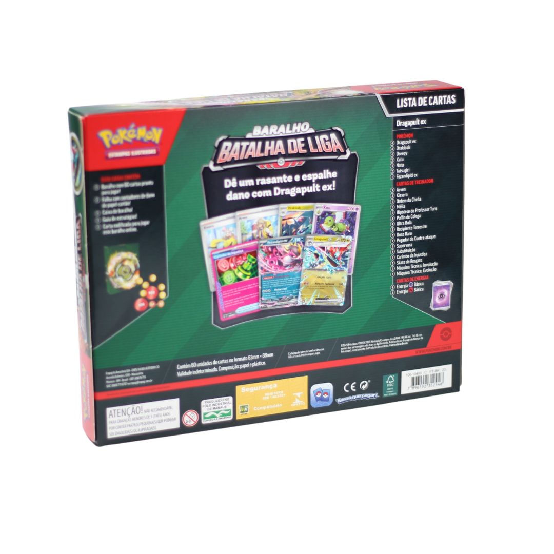 Pokémon TCG Box Dragapult Ex Batalha de Liga Copag - Ri Happy