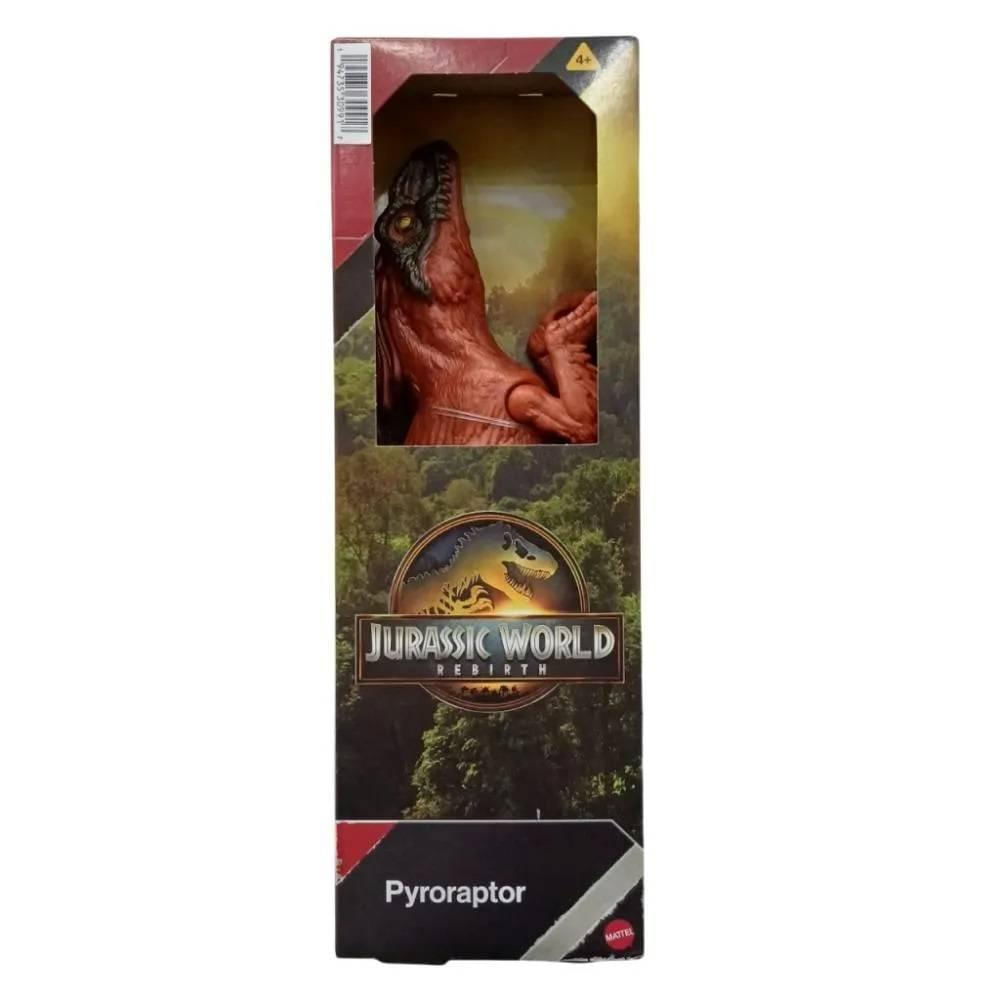 Jurassic World Rebirth Pyroraptor 30cm - Mattel - PBKIDS Brinquedos