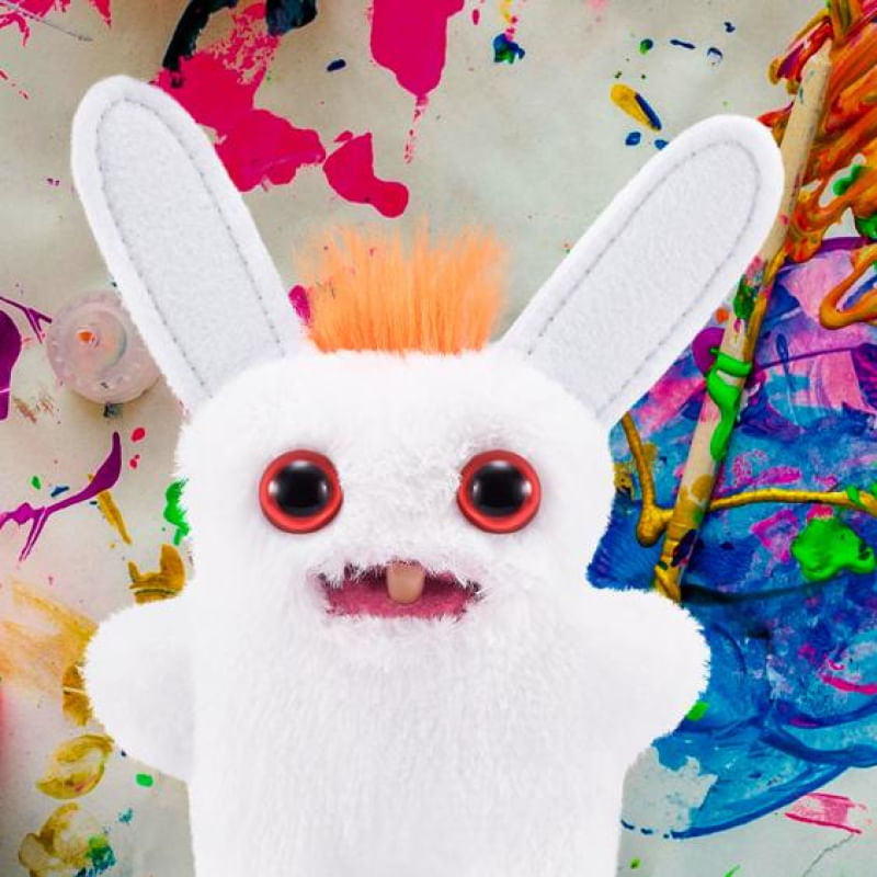 Mini Pelúcia Fuggler Baby Fugg 9cm - Rabid Rabbit - Ri Happy